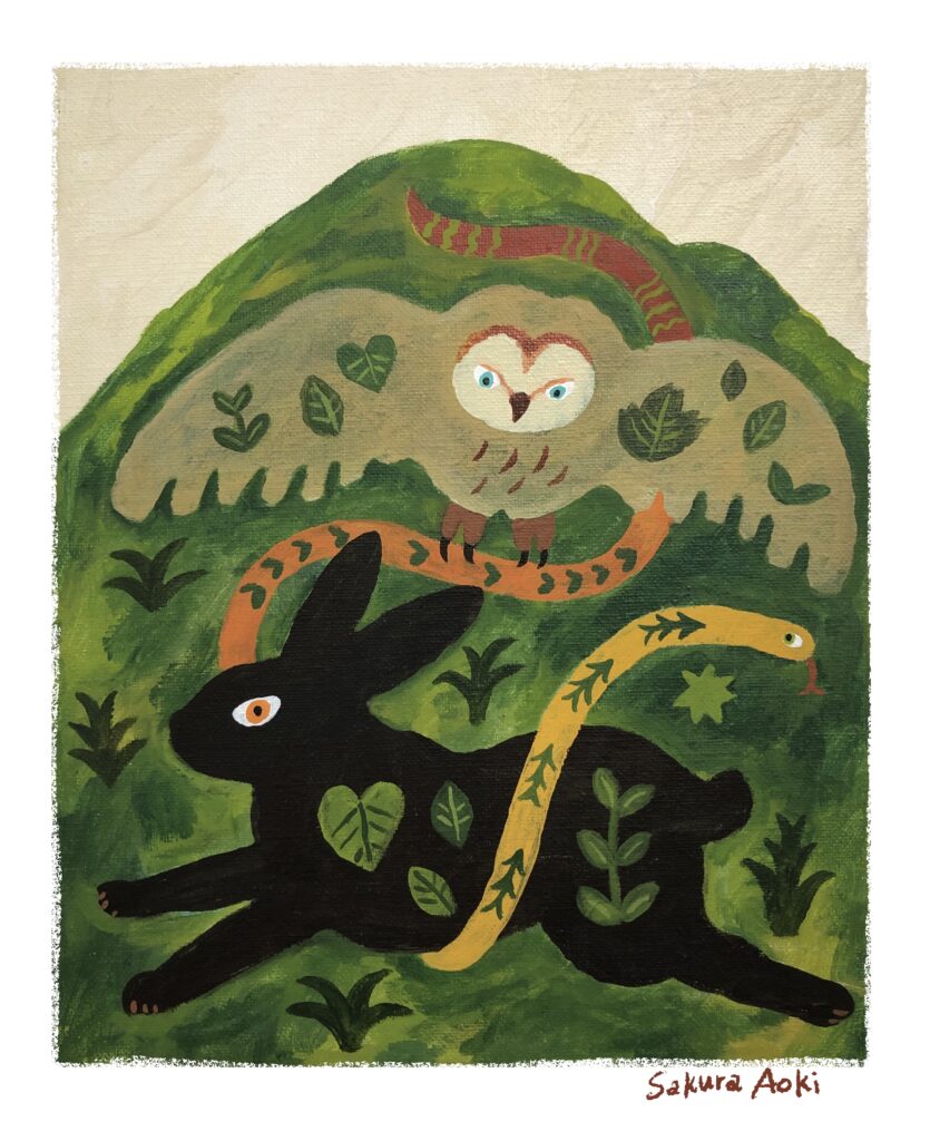 Paint - Sakura Aoki Illustration